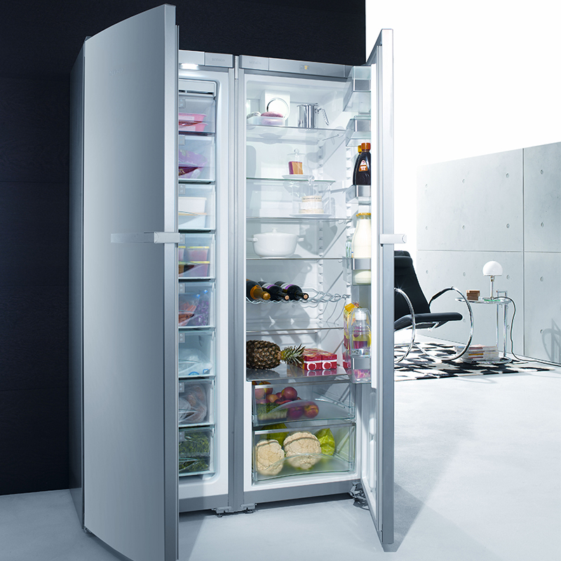 Freestanding Refrigerator Cabinet